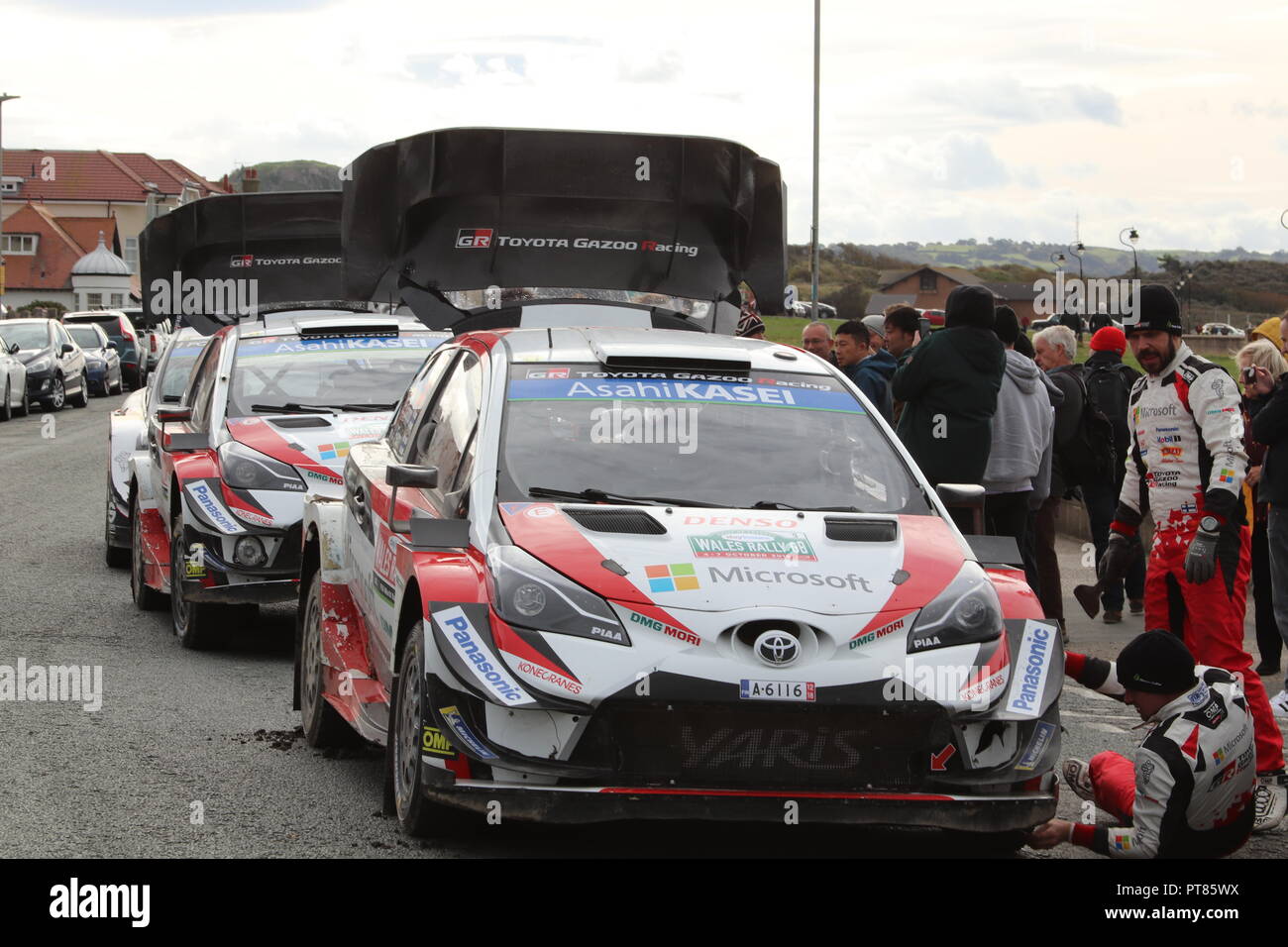 Wales Rally GB Llandudno, The Great Orme Time Trial Stage Stock Photo ...
