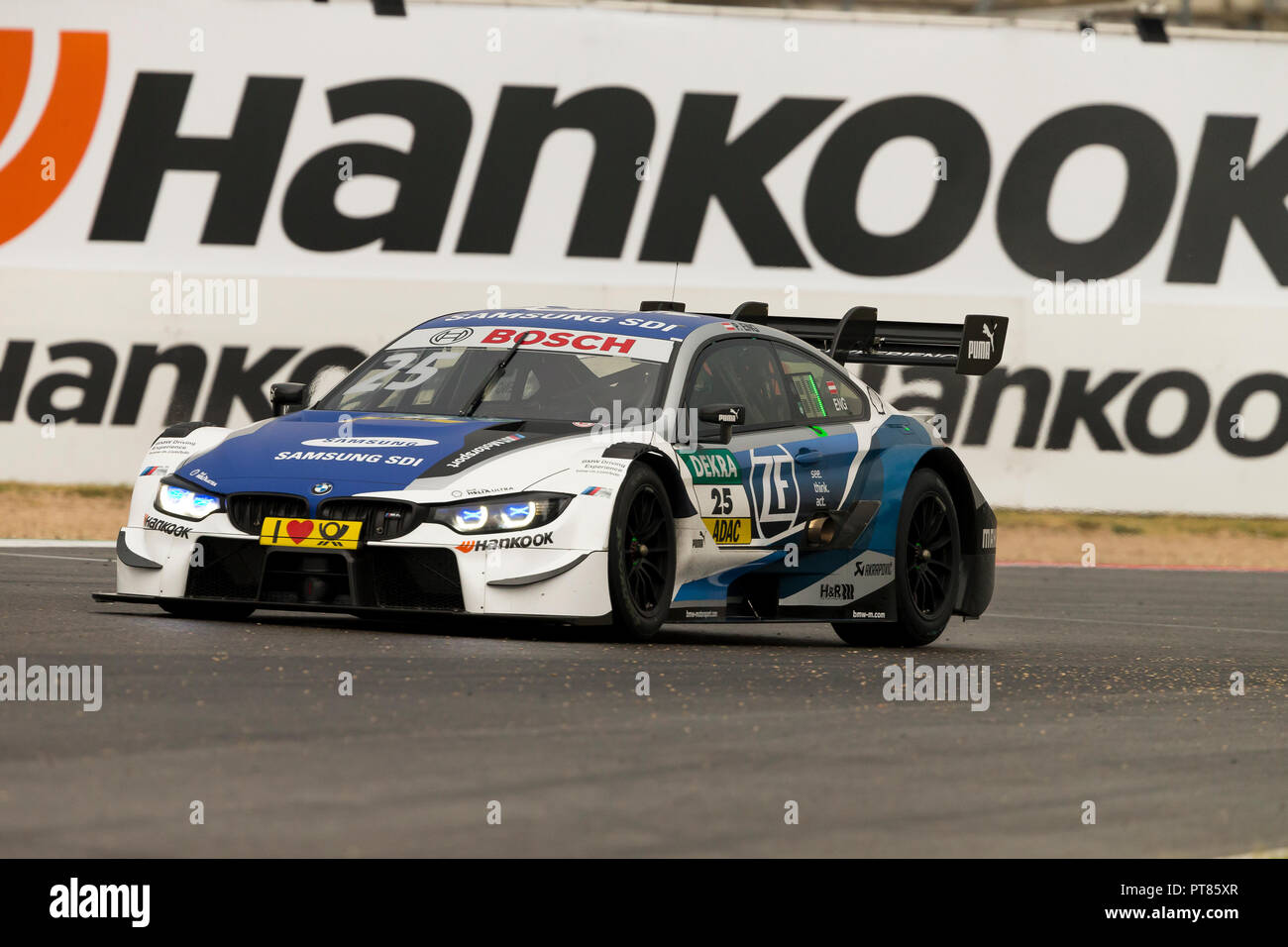 Misano Adriatico, Italy - August 25, 2018: A SAMSUNG BMW M4 DTM of BMW ...