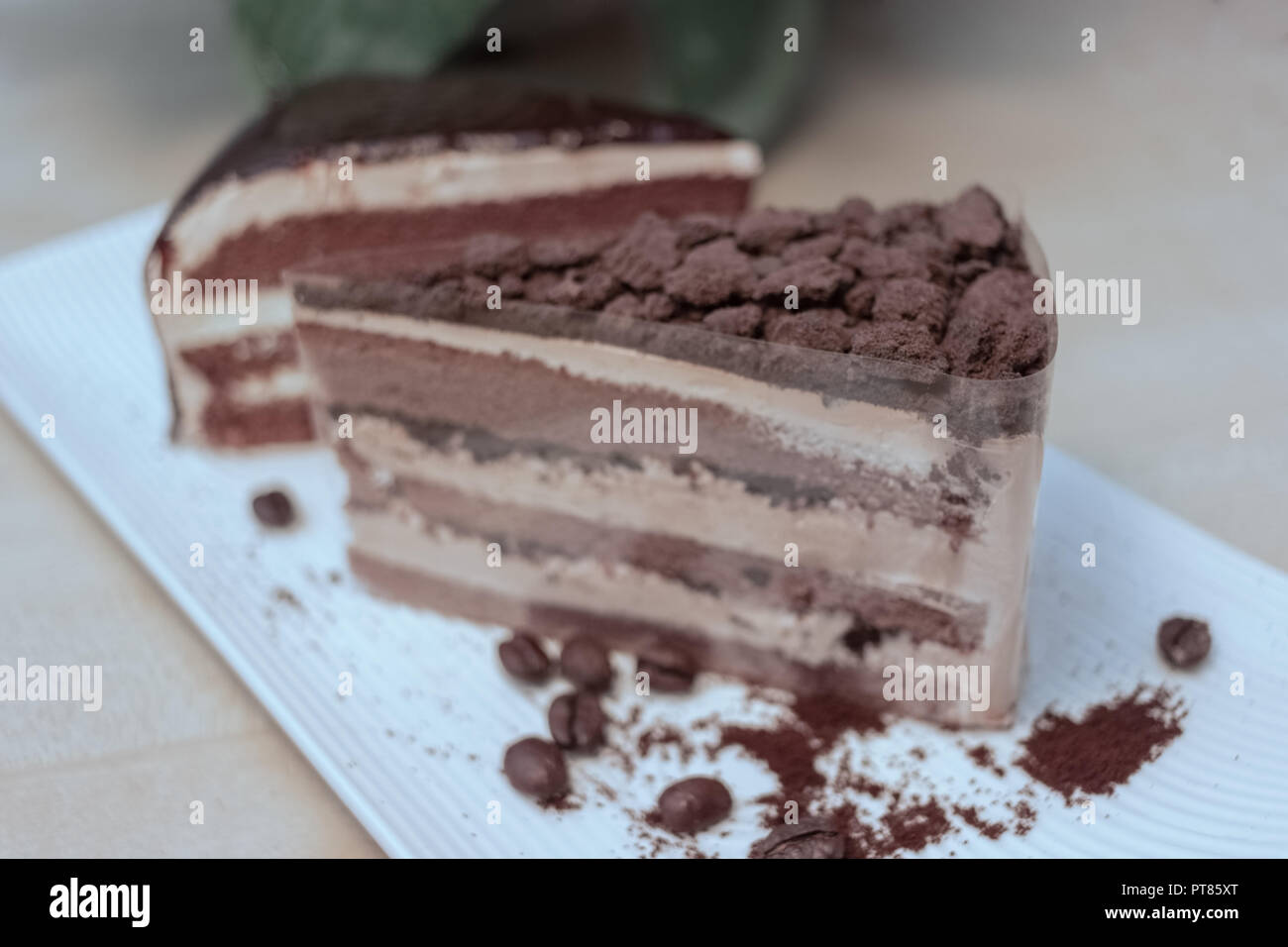 Chocolate cake with a memorable taste Stock Photo - Alamy