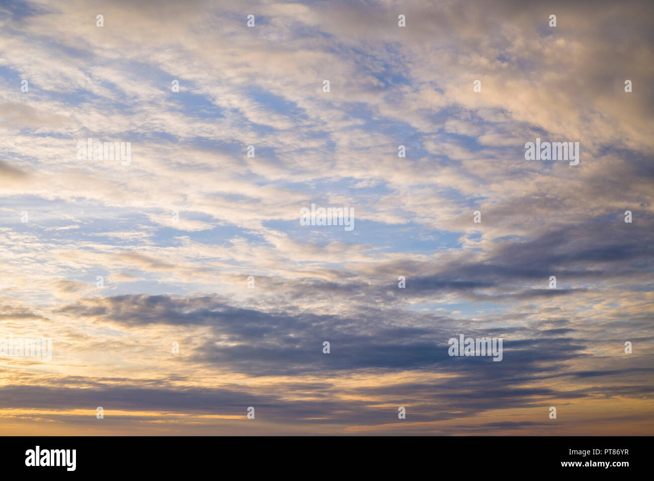 Weather altocumulus sunset hi-res stock photography and images - Alamy