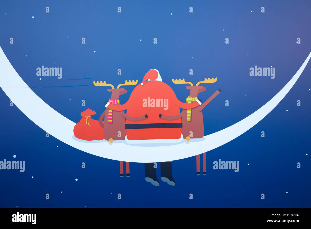 Christmas playbill Stock Photo - Alamy
