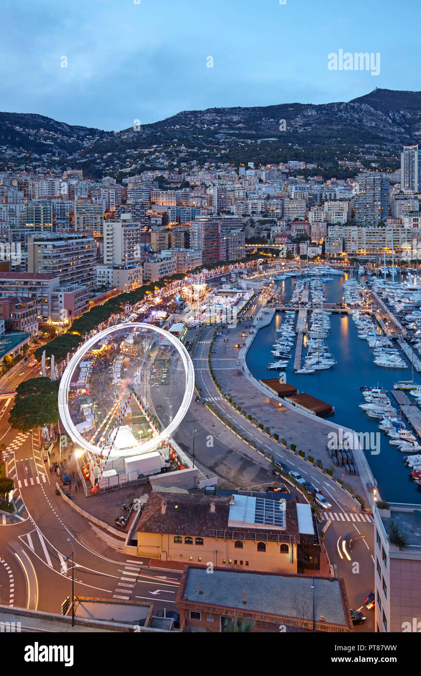 Monaco from the palace hi-res stock photography and images - Alamy