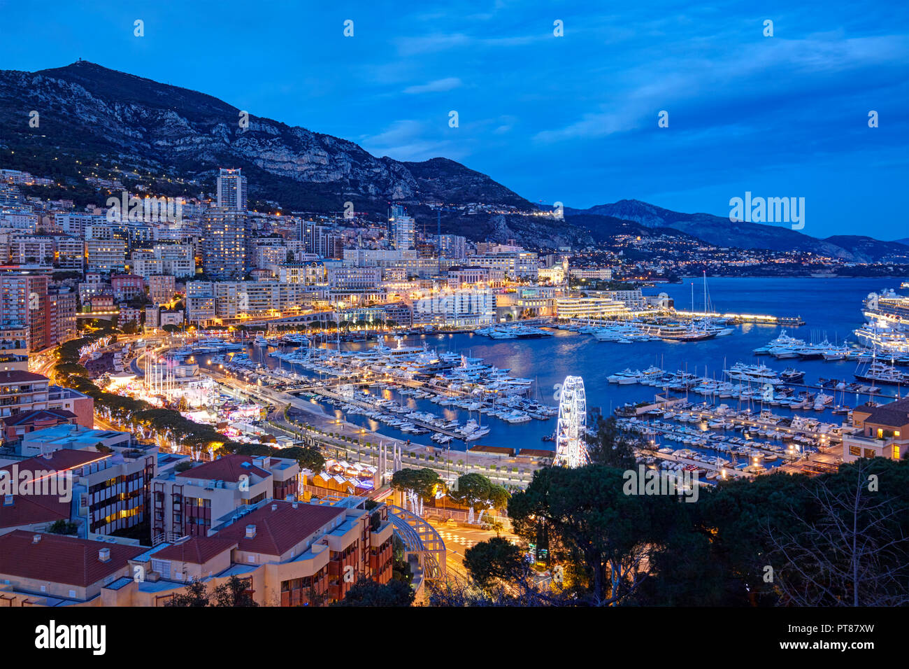 Monte carlo at dusk hi-res stock photography and images - Alamy