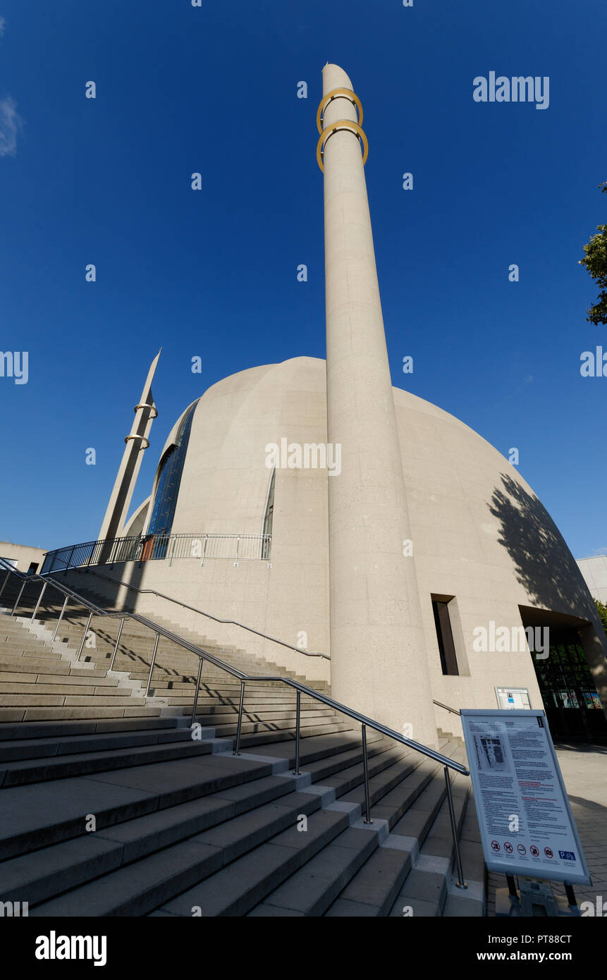 Central Mosque Cologne Ehrenfeld Stock Photo - Alamy