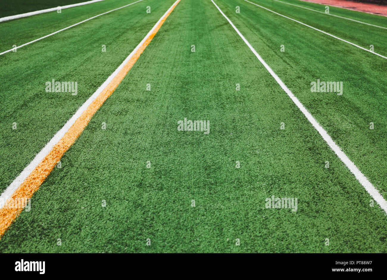 Football field texture hi-res stock photography and images - Alamy