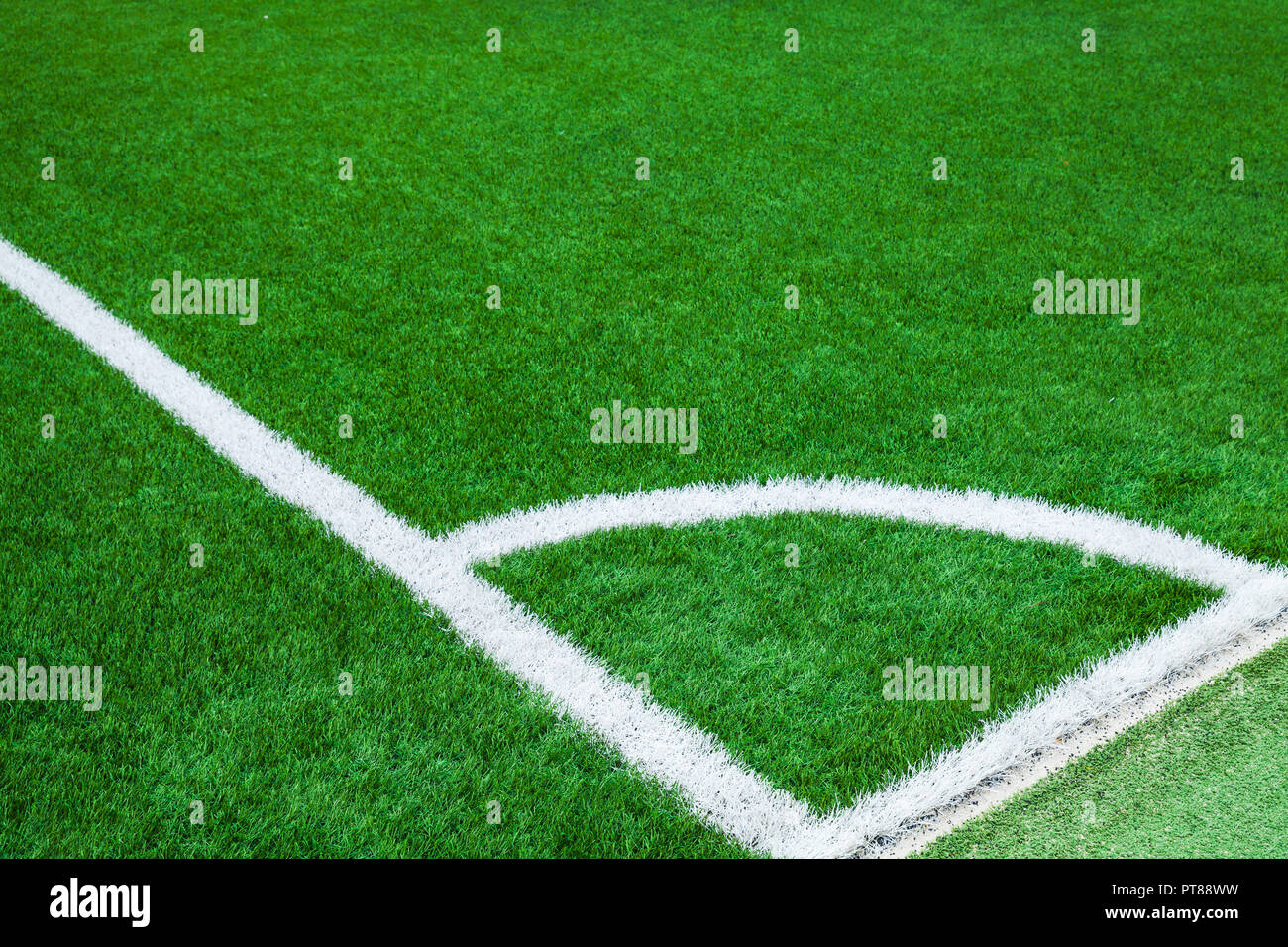 Soccer corner marking hi-res stock photography and images - Alamy