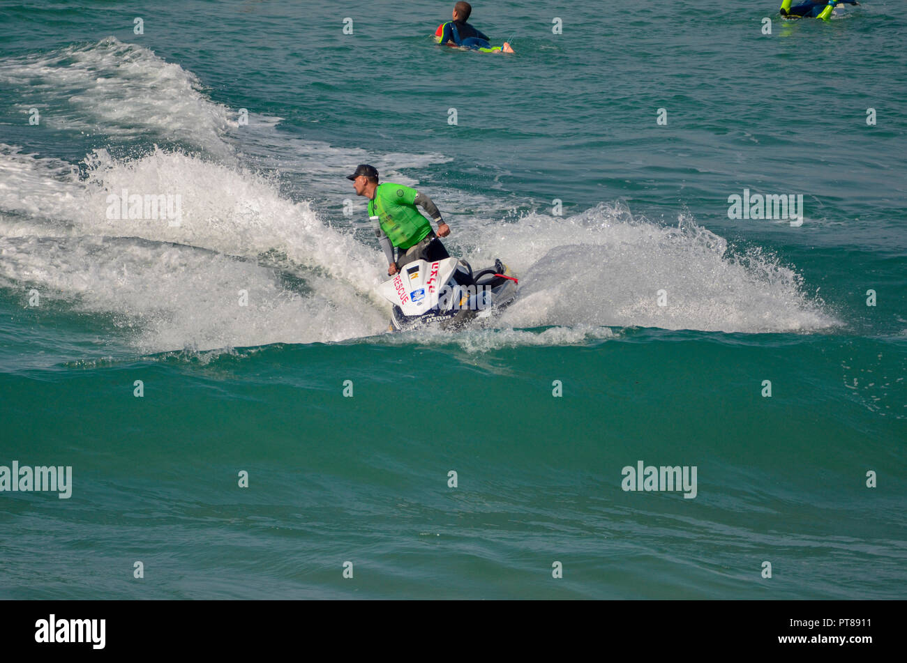 Jet ski and surfers hi-res stock photography and images - Alamy