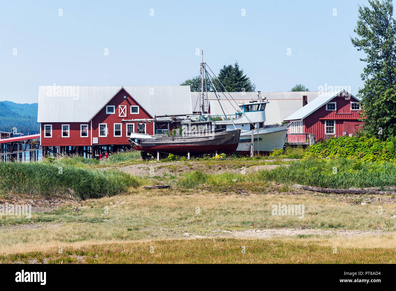 Icy Strait Point, Hoonah, Alaska, USA Stock Photo - Alamy
