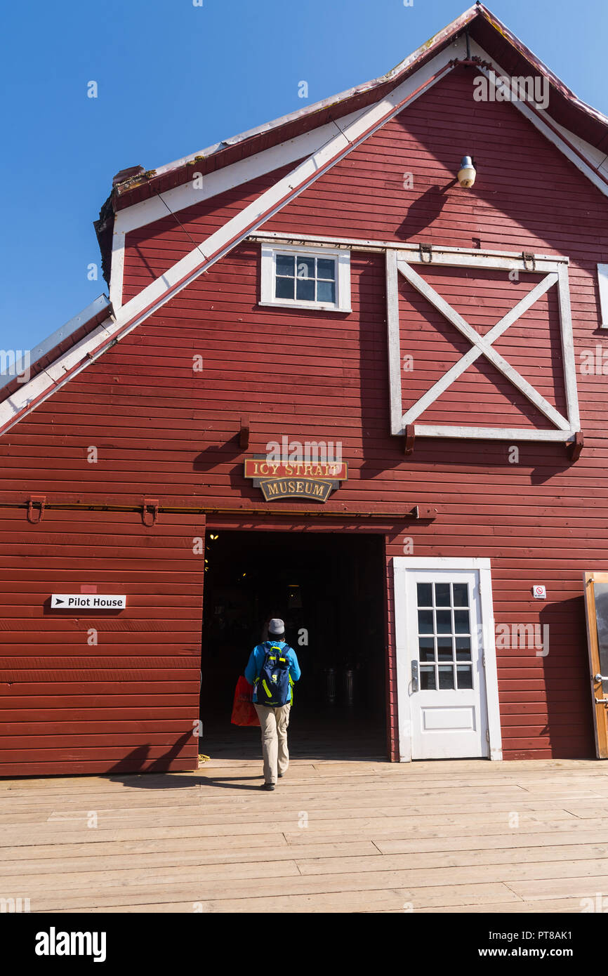 Icy Strait Point Museum , Hoonah, Alaska, USA Stock Photo - Alamy