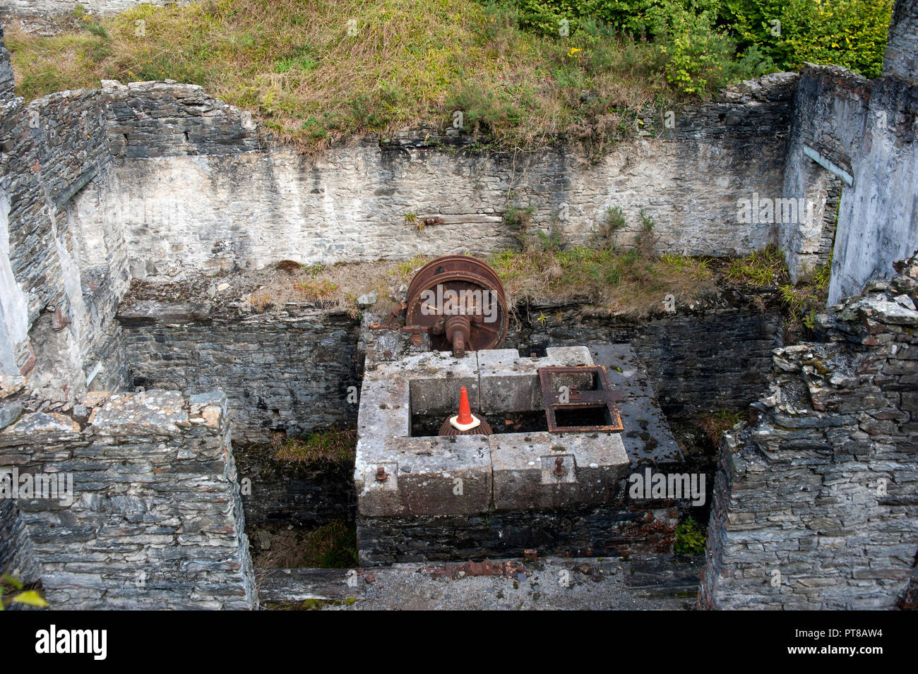 Machine house the laxey wheel isle of man hi-res stock photography and ...