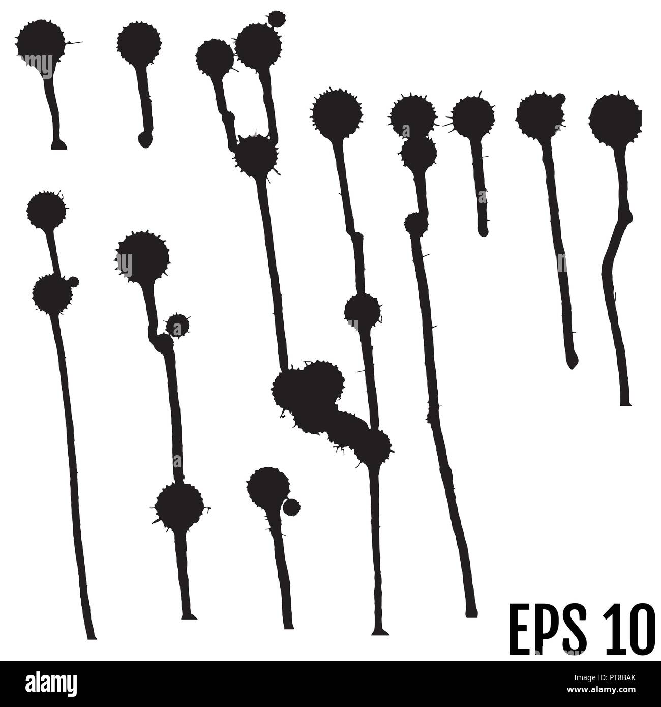 Ink blobs hi-res stock photography and images - Alamy