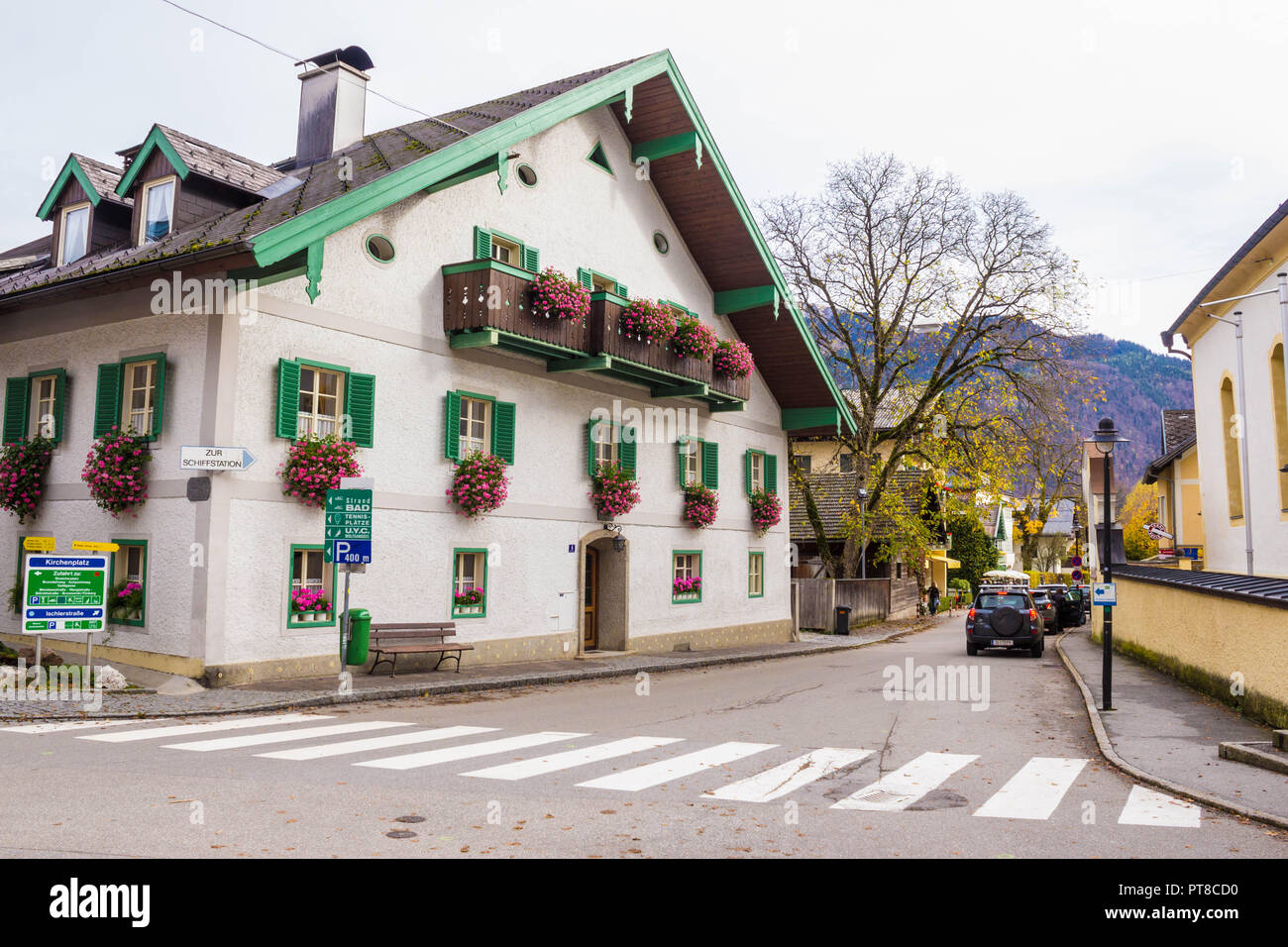 Typical austrian house hi-res stock photography and images - Alamy