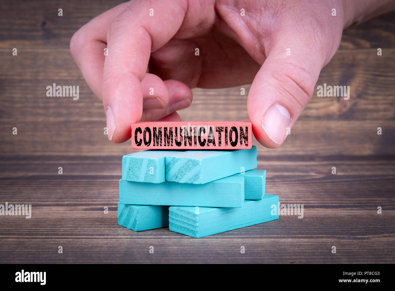 communication, abstract business and social media concept Stock Photo ...