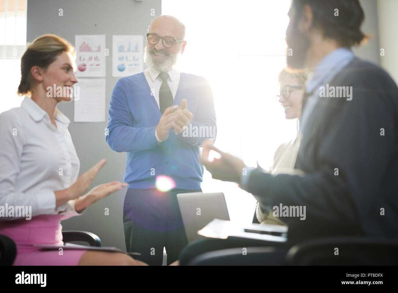 Teambuilding subordinates hi-res stock photography and images - Alamy