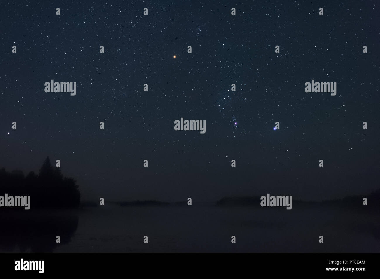 Orion Sky Map Tonight