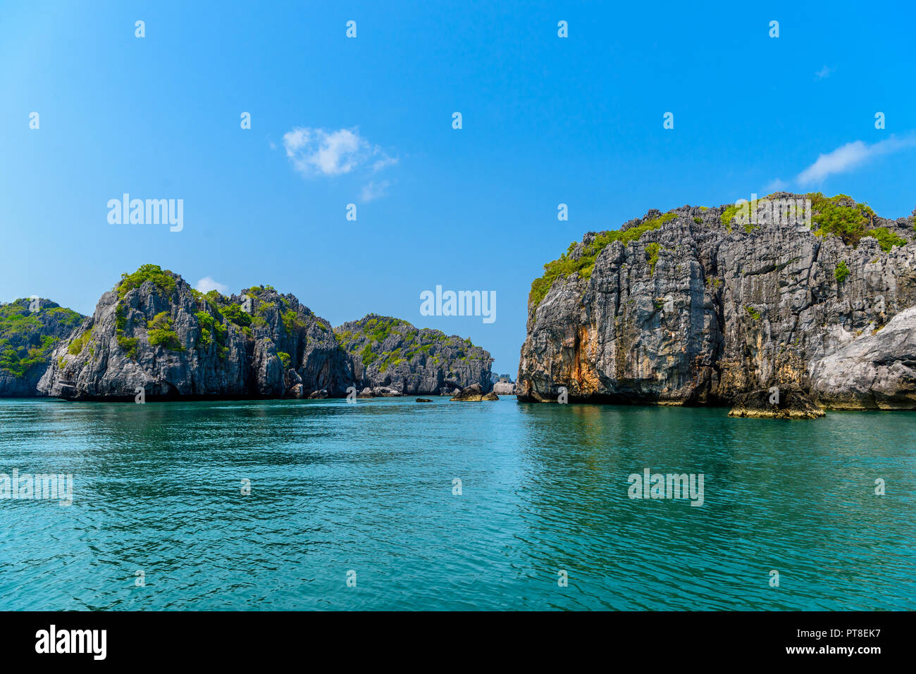 Mu Ko Ang Thong National Park, Gulf of Thailand, Siam, colorful rocky ...