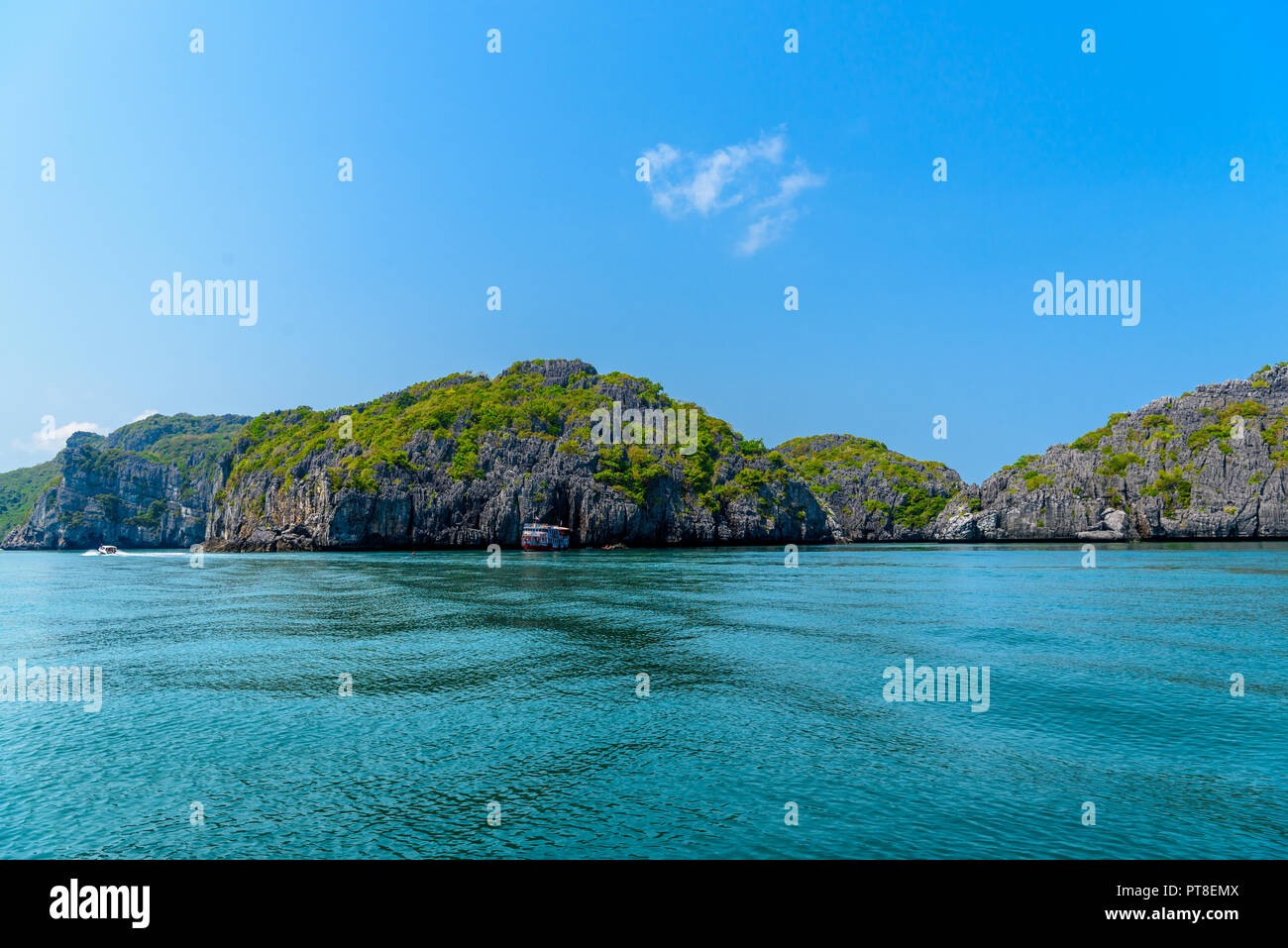 Mu Ko Ang Thong National Park, Gulf of Thailand, Siam, colorful rocky ...