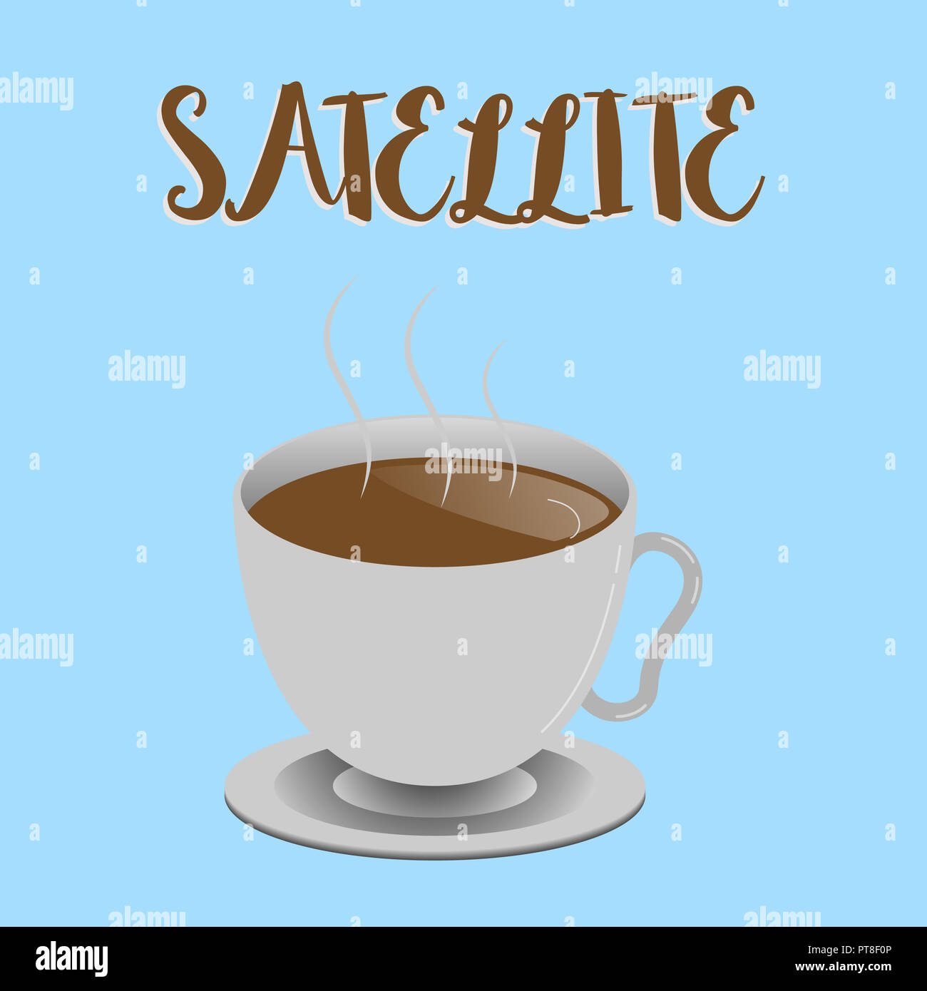 Word writing text Satellite. Business concept for Artificial body ...