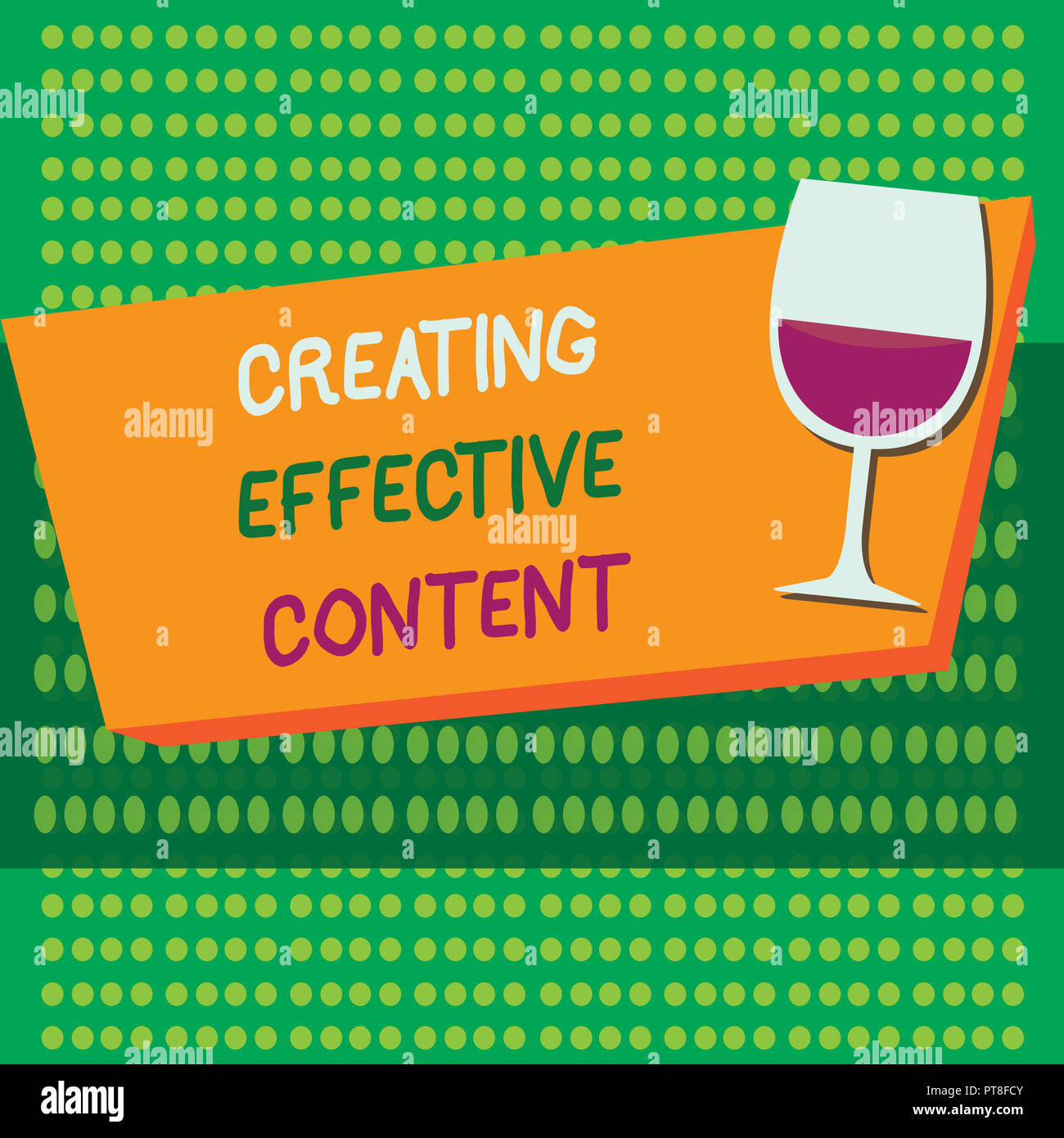 Writing note showing Creating Effective Content. Business photo ...
