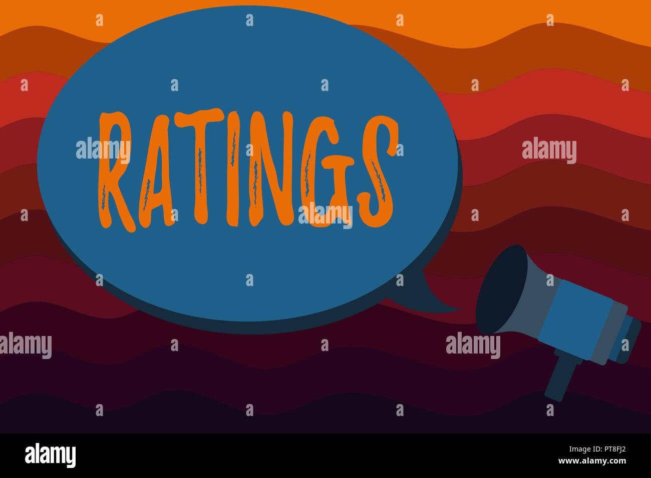Text sign showing Ratings. Conceptual photo Classification Ranking ...