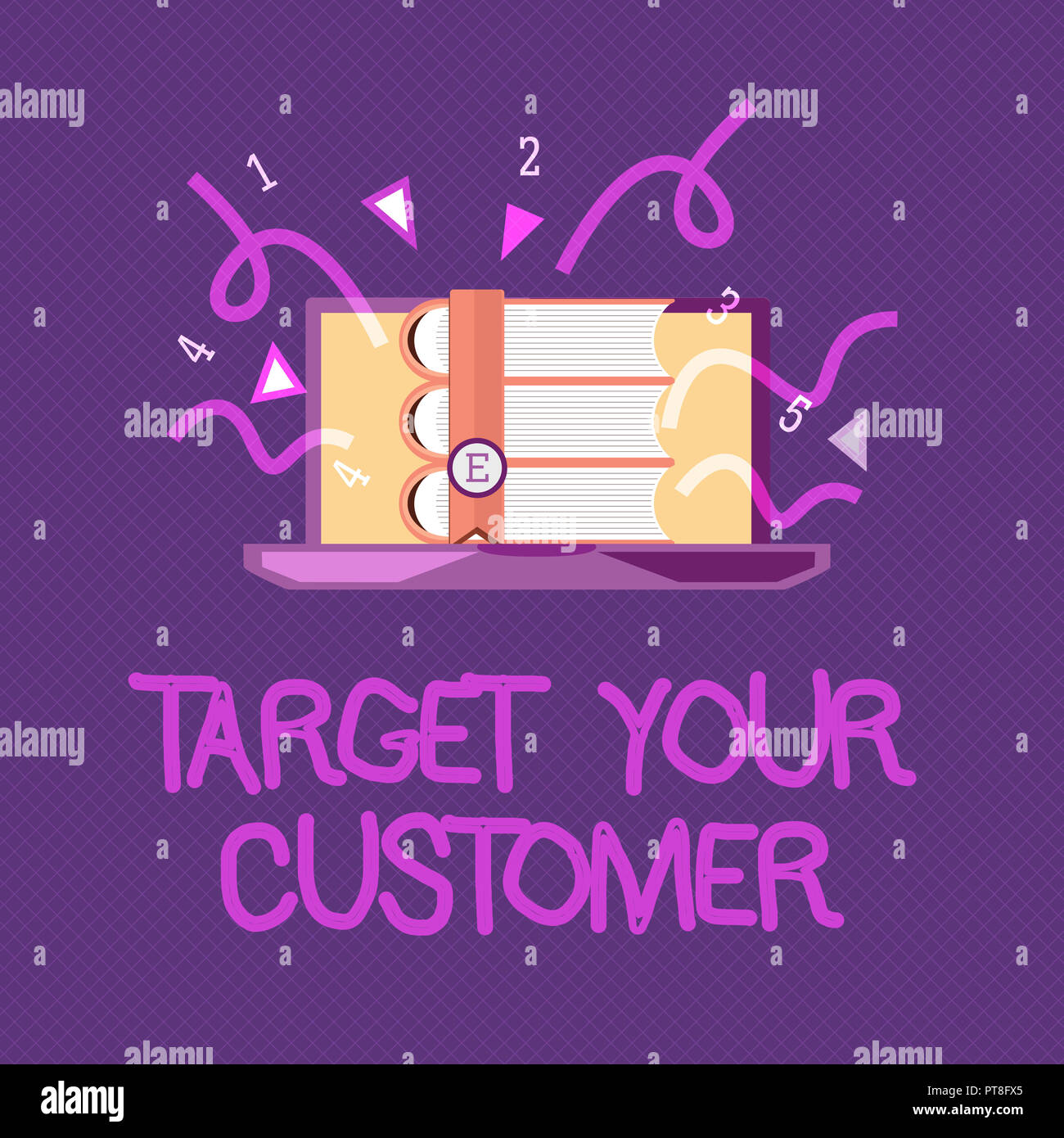 Handwriting text writing Target Your Customer. Concept meaning Tailor ...
