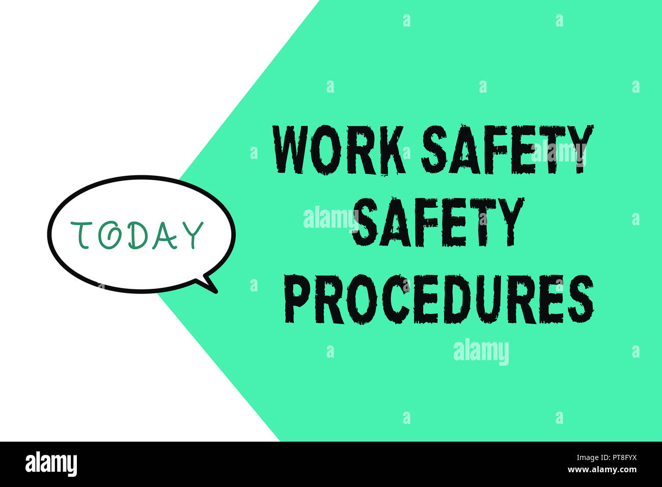 Word writing text Work Safety Safety Procedures. Business concept for ...