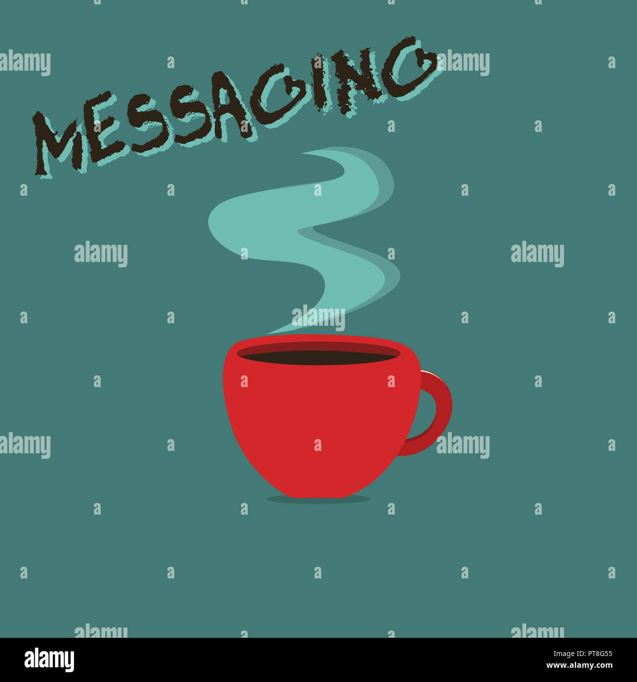 Conceptual hand writing showing Messaging. Business photo showcasing ...