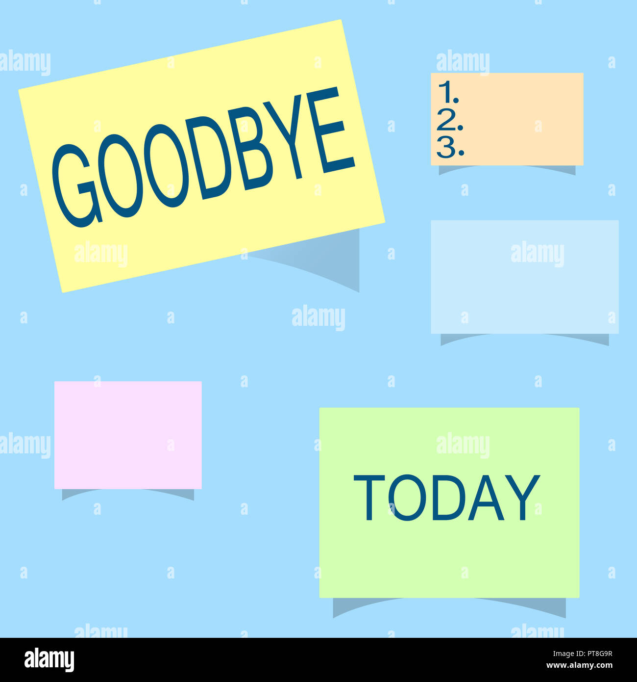 Word writing text Goodbye. Business concept for Greeting for leaving ...