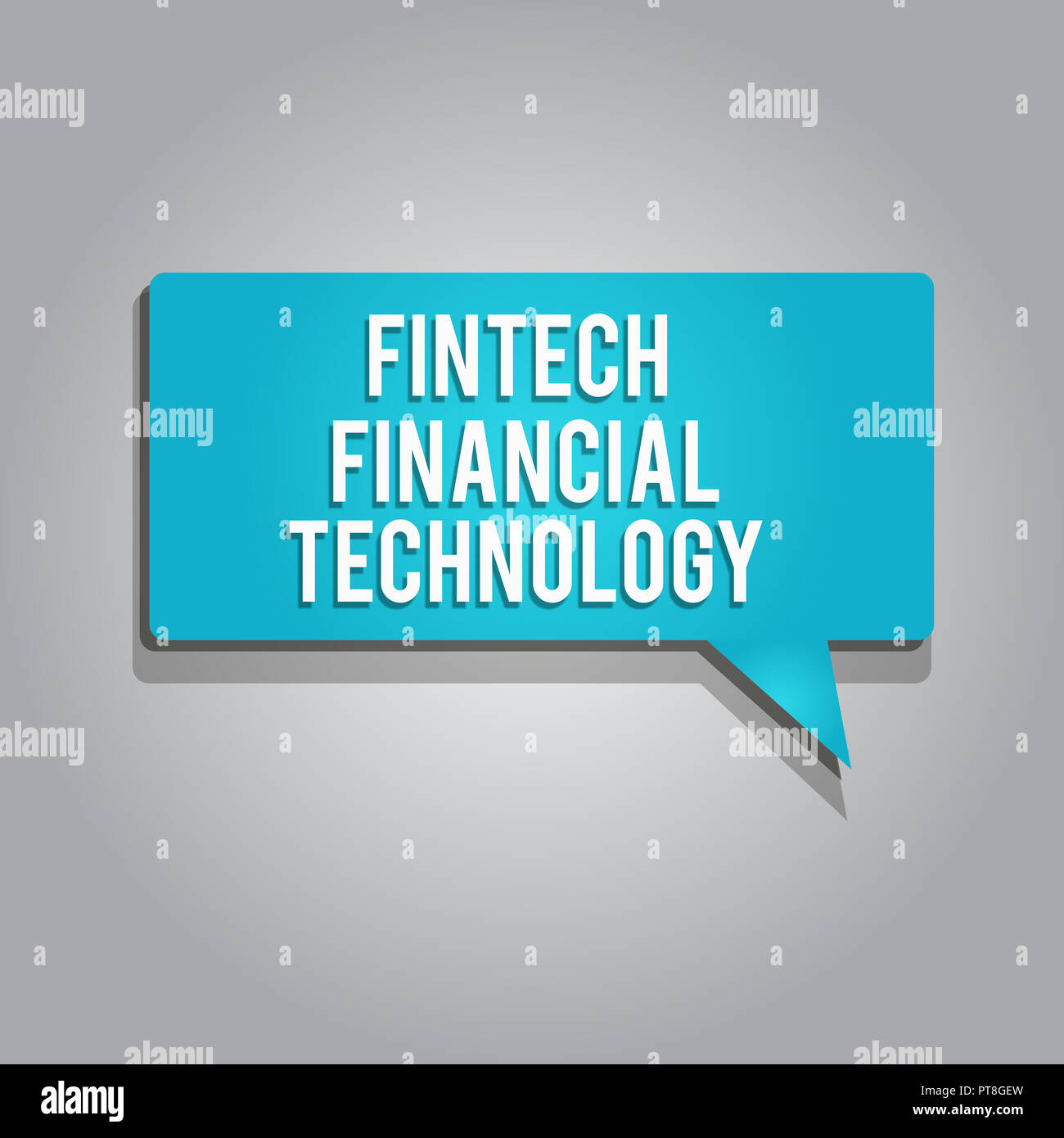 Word writing text Fintech Financial Technology. Business concept for ...