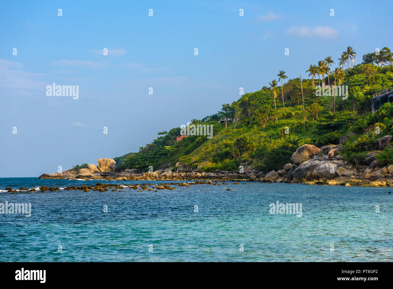 Big waves on Haad Rin beach, Koh Phangan island, Suratthani, Thailand ...
