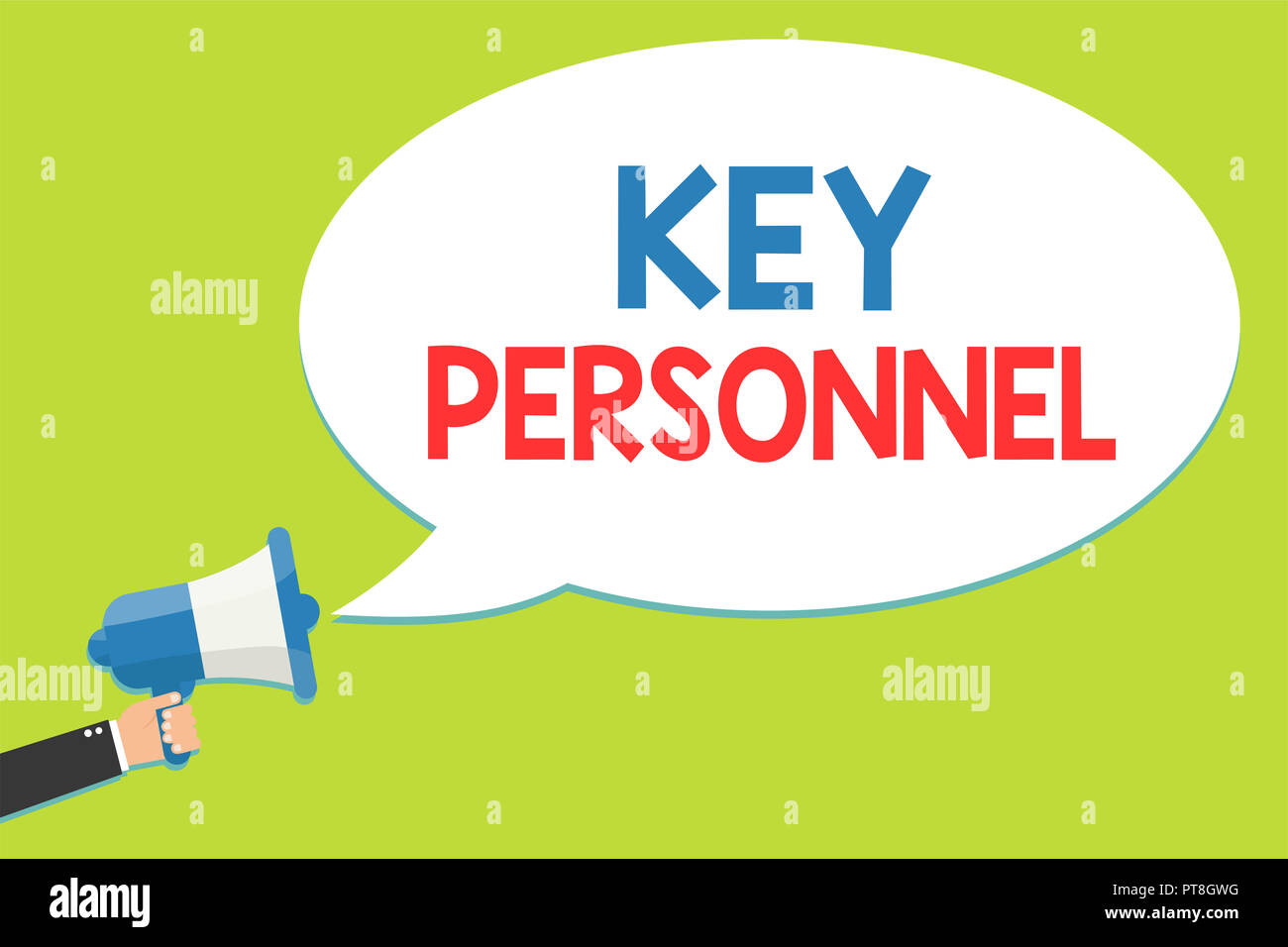 Word writing text Key Personnel. Business concept for Program Directors ...