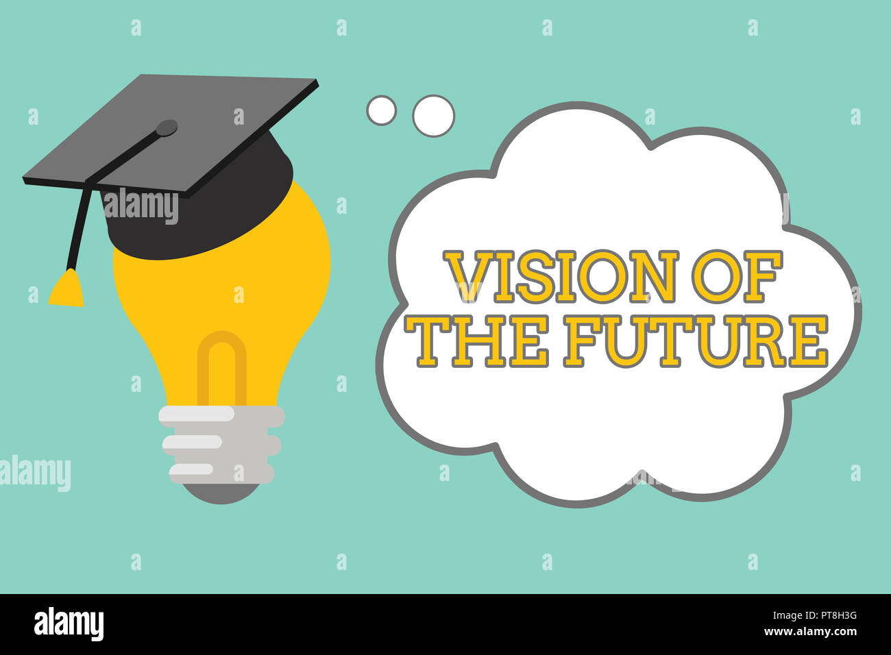 Word writing text Vision Of The Future. Business concept for Seeing ...