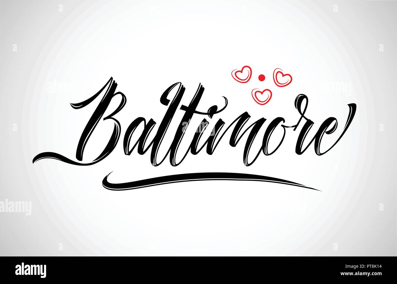Baltimore heart Stock Vector Images - Alamy
