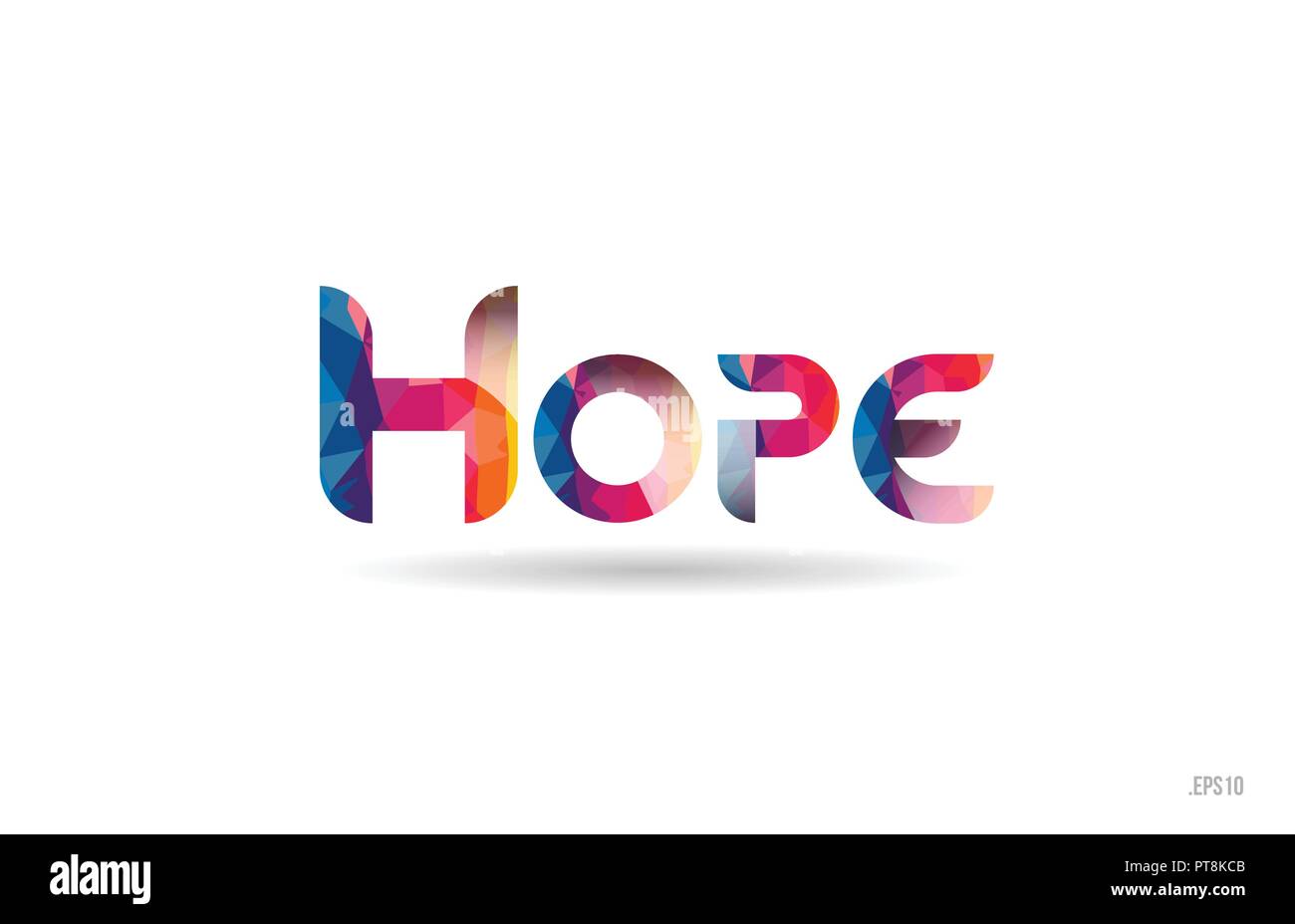 Hope Word Vertical