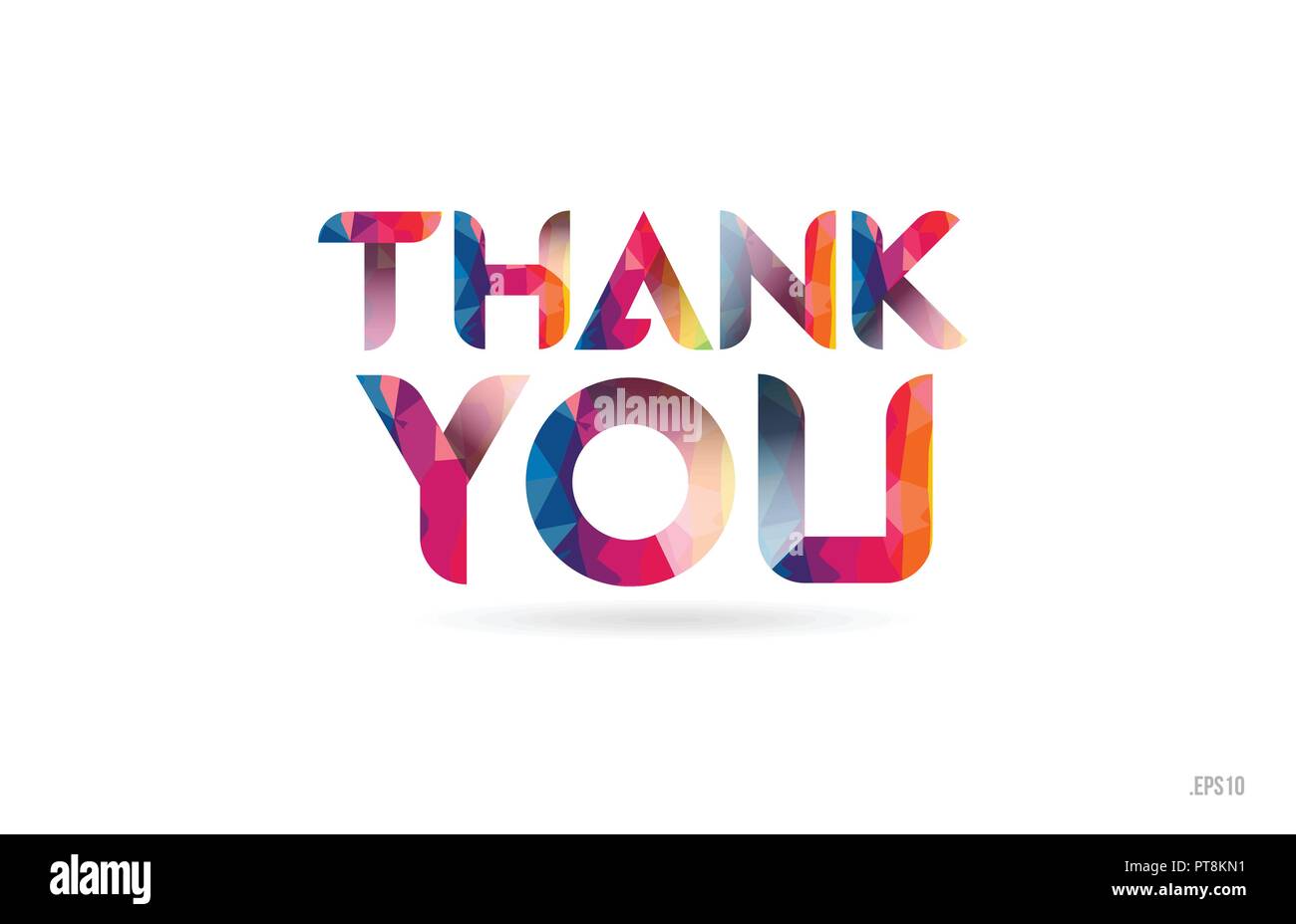 Thank you logo Cut Out Stock Images & Pictures - Alamy