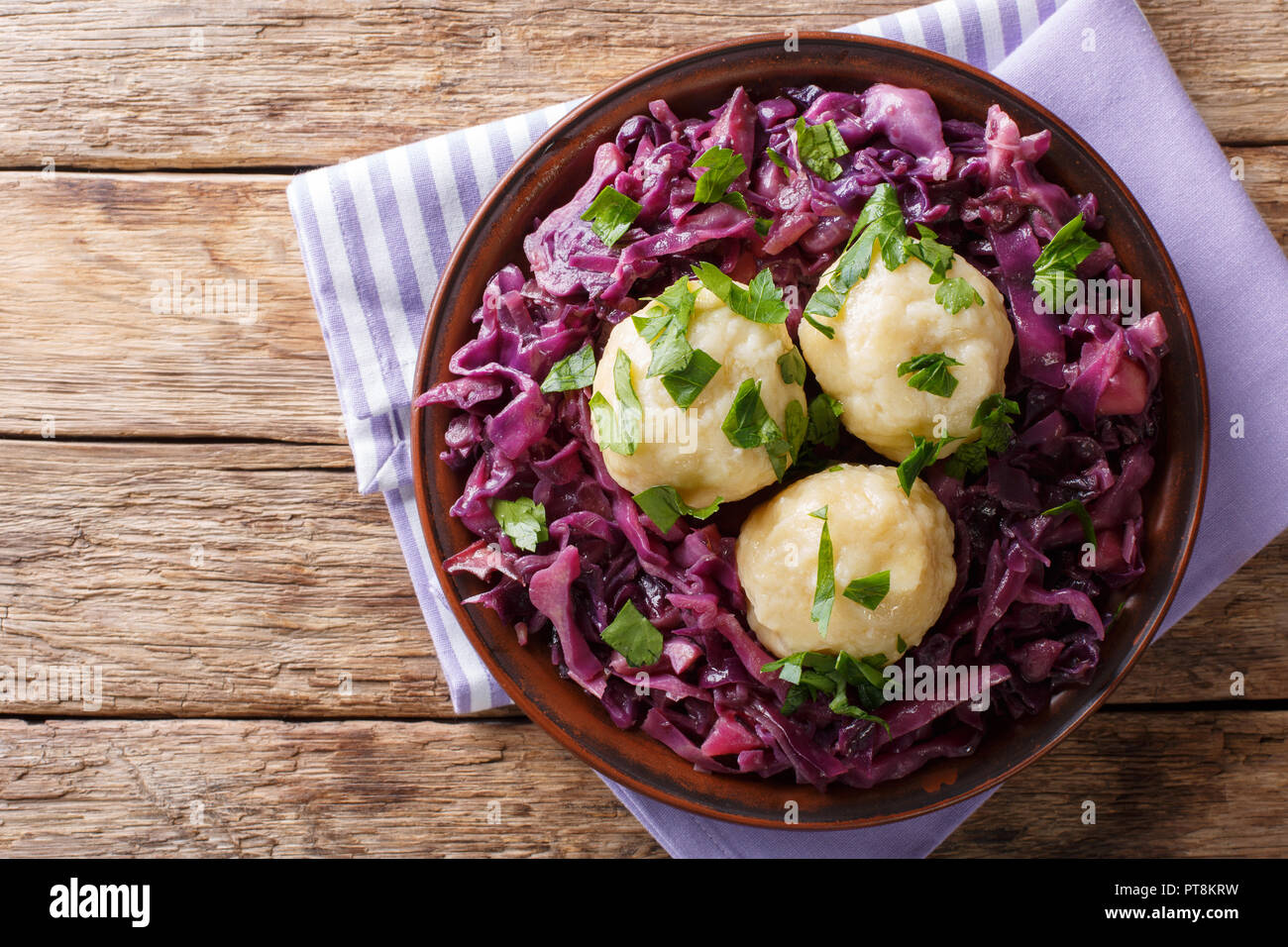 Knödel sauerkraut hi-res stock photography and images - Alamy