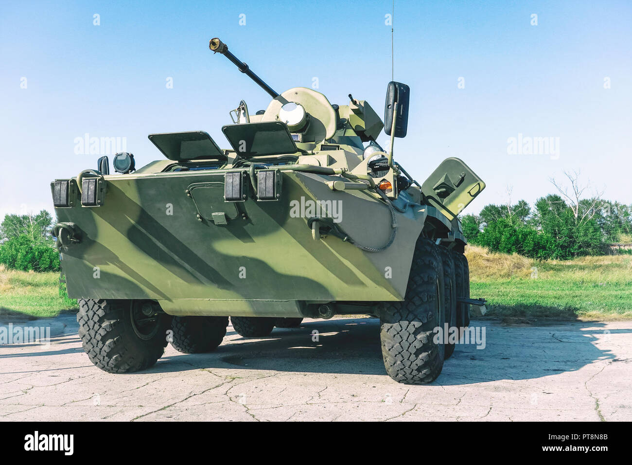 Russian infantry fighting vehicle Stock Photo - Alamy
