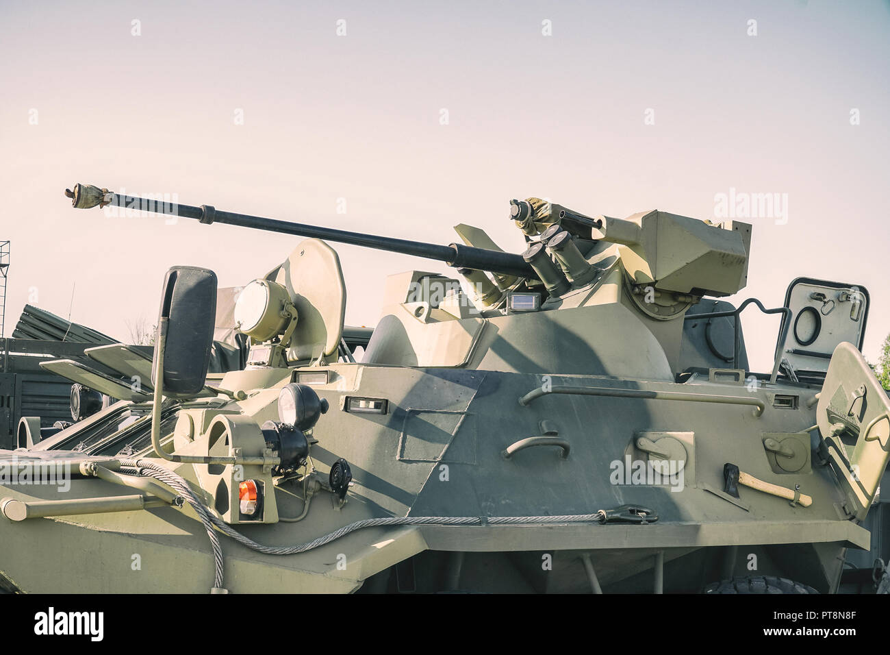 Russian infantry fighting vehicle Stock Photo - Alamy