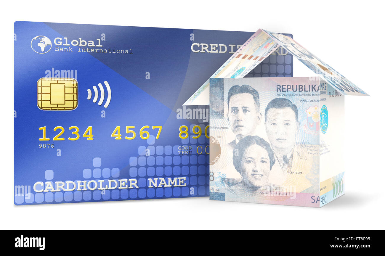 Philippine cash card Cut Out Stock Images & Pictures - Alamy