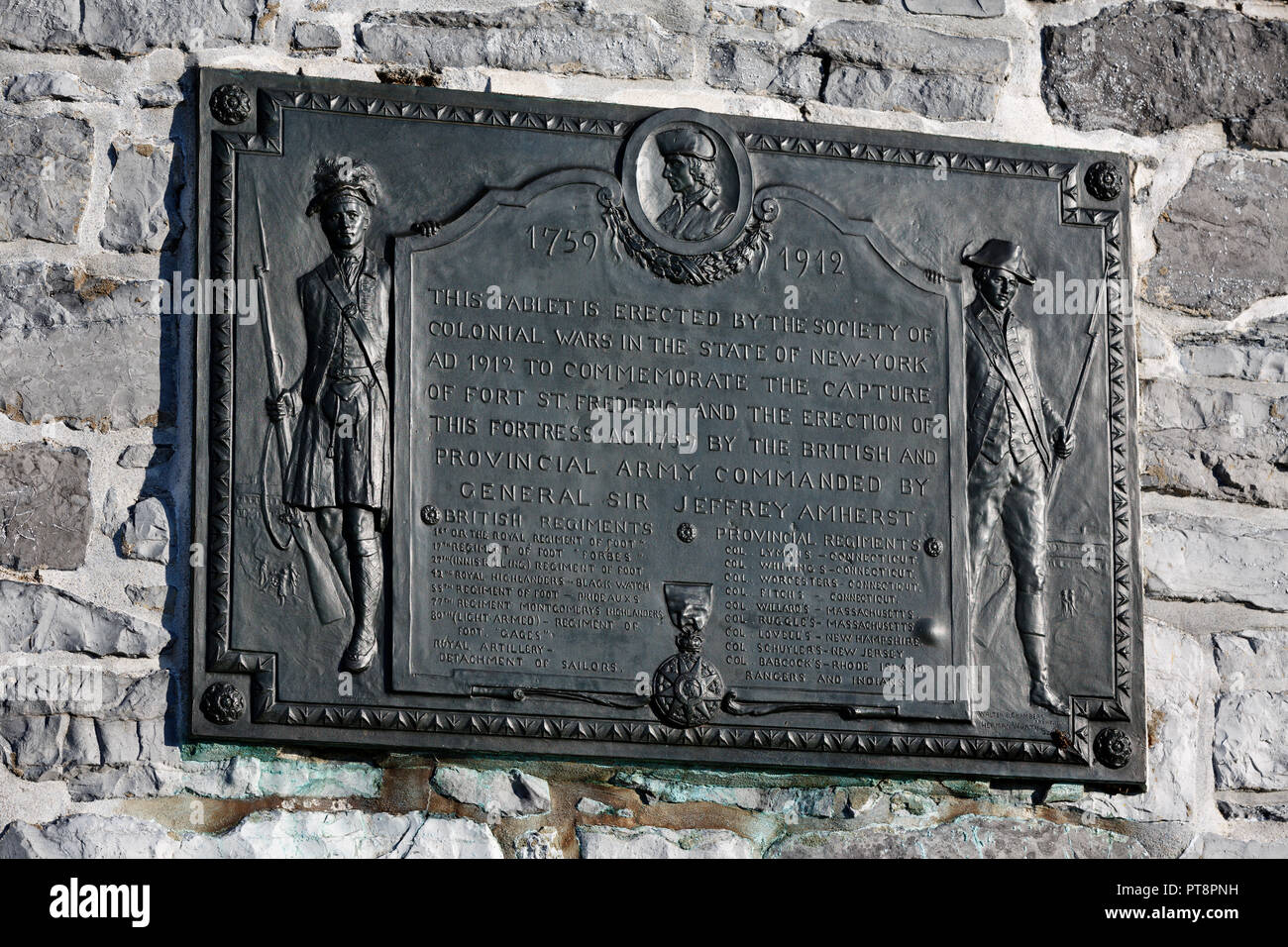 Crown Point State Historic Site, Adirondacks, New York, USA Stock Photo ...