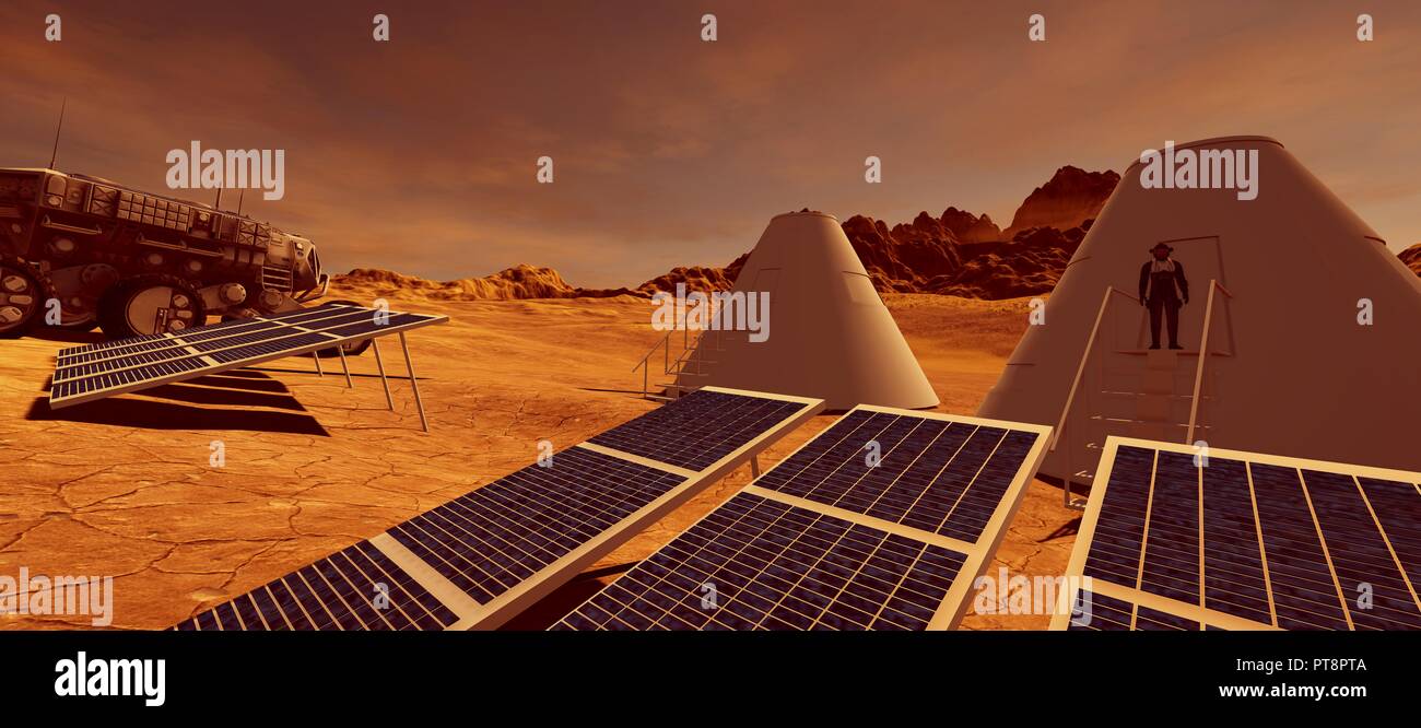 Extremely detailed and realistic high resolution 3d image of a colony ...