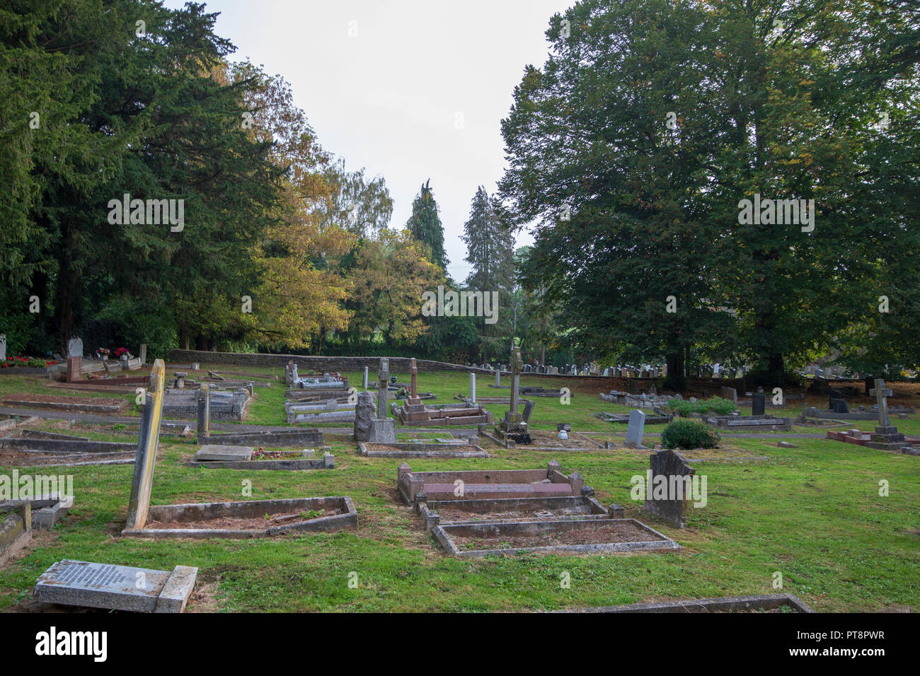 Keynsham Cemetery, Bristol Stock Photo - Alamy