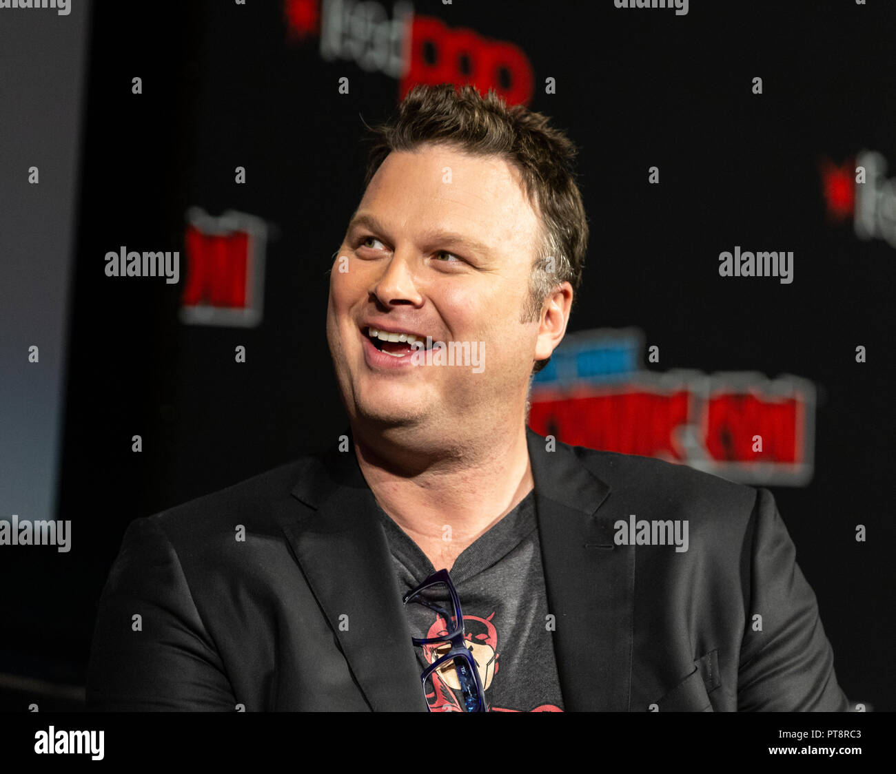 New York, NY - October 6, 2018: Erik Oleson attends Marvel's DAREDEVIL ...