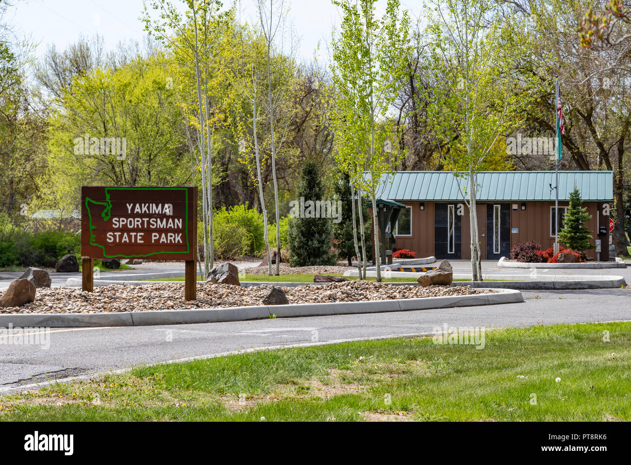 Rv park entrance hi-res stock photography and images - Alamy