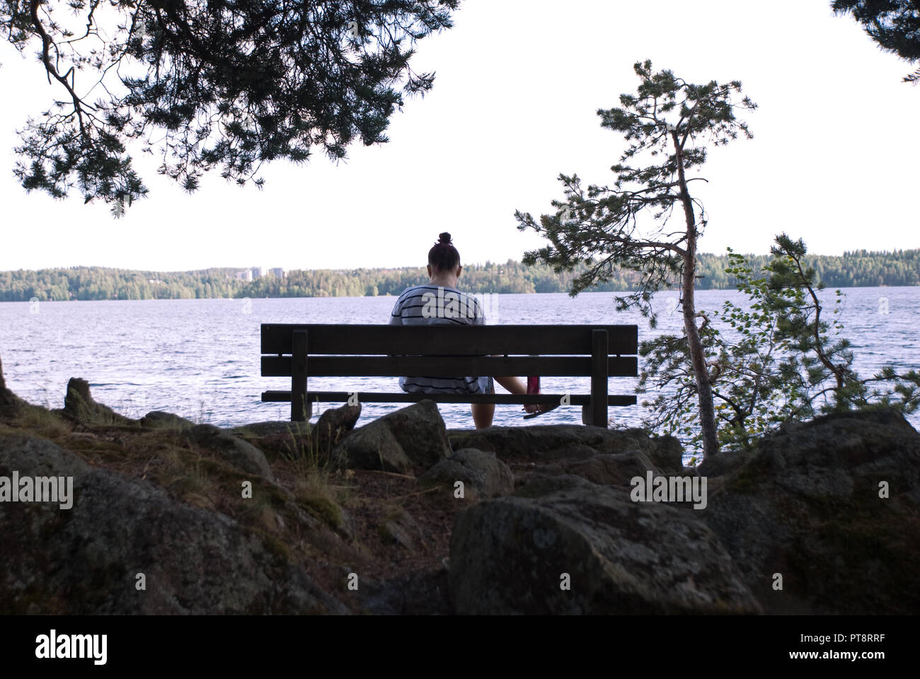 Being alone with nature hi-res stock photography and images - Alamy