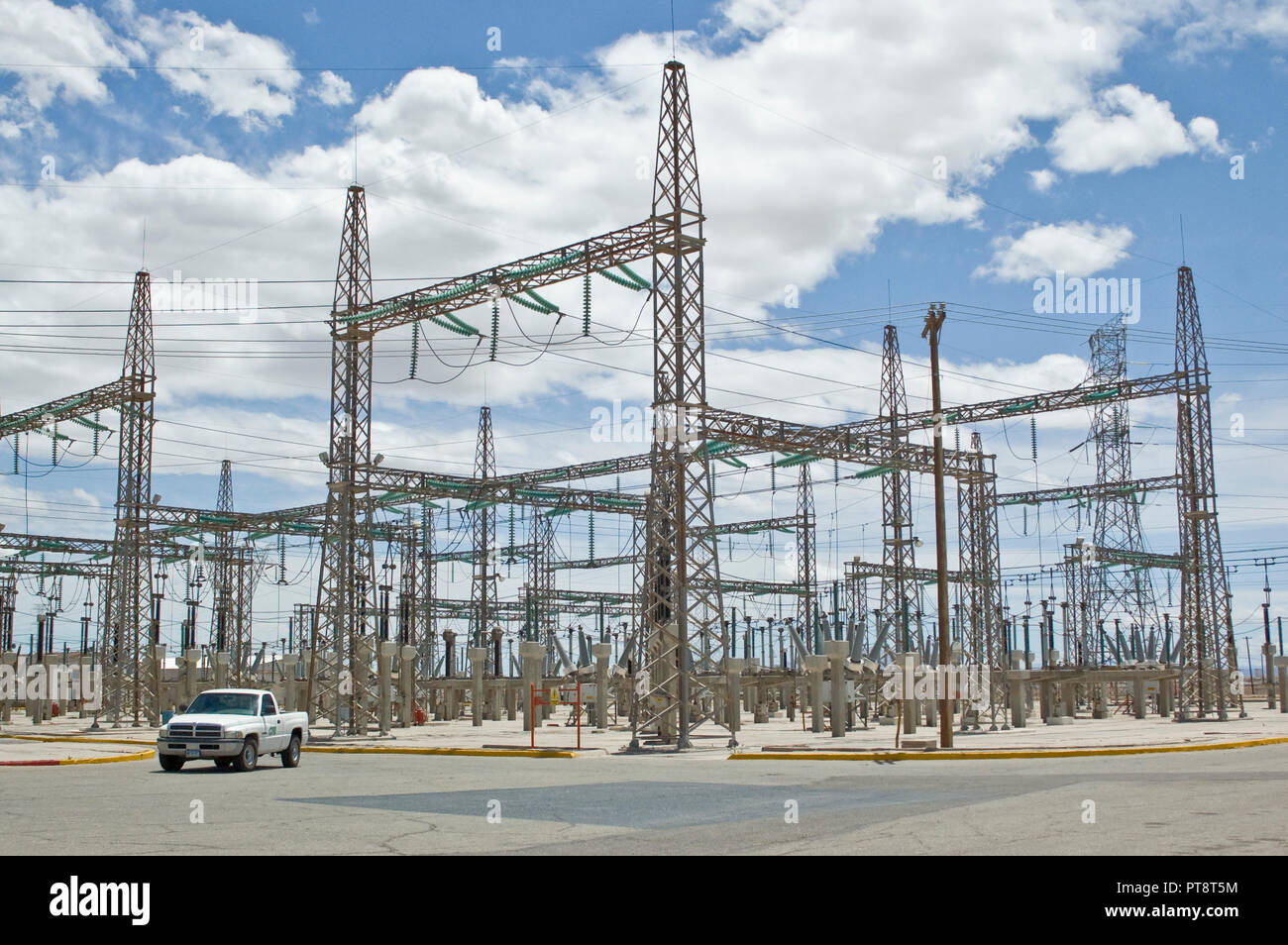 CERRO PRIETO geothermal power plant at Comision federal de electricidad ...
