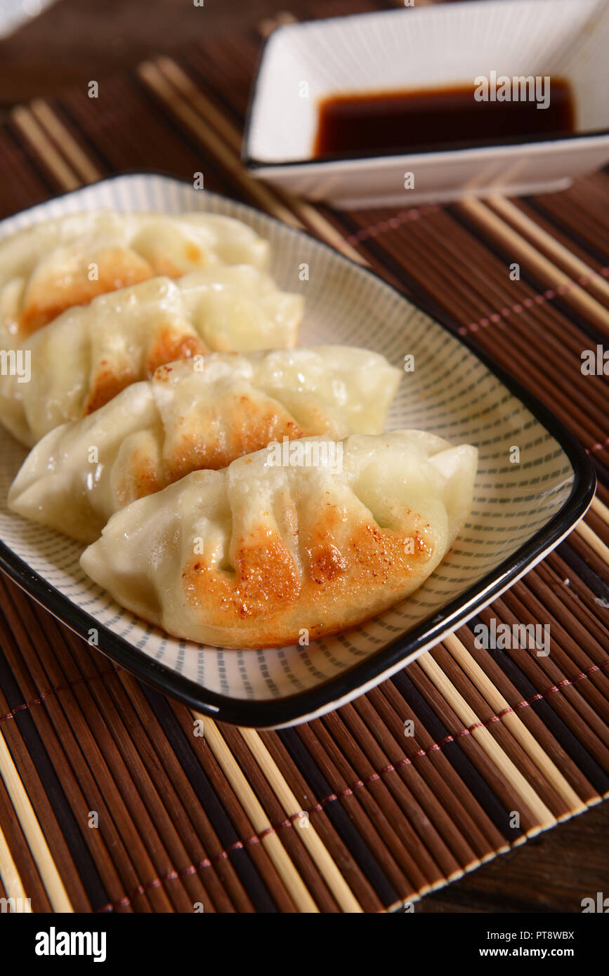 Still life of japanese dumplings hi-res stock photography and images ...
