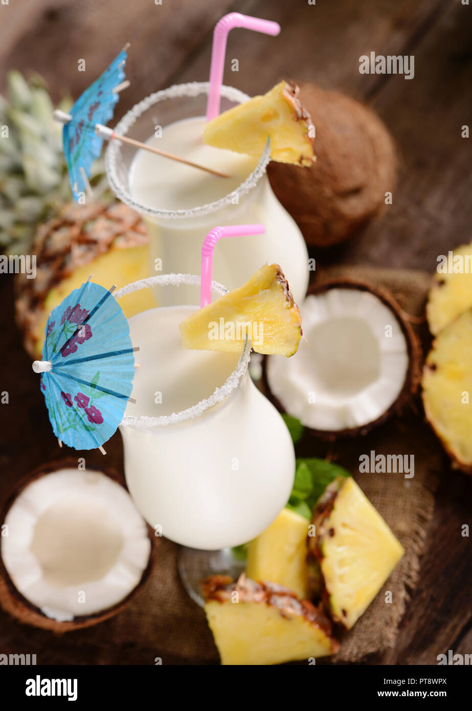 Pina colada splash hi-res stock photography and images - Alamy