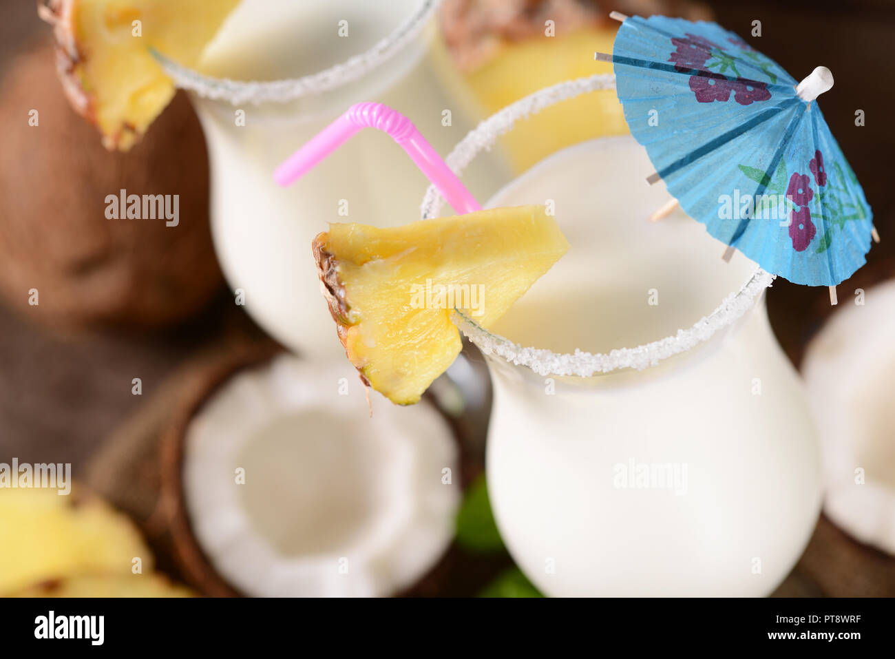 Pina colada splash hi-res stock photography and images - Alamy