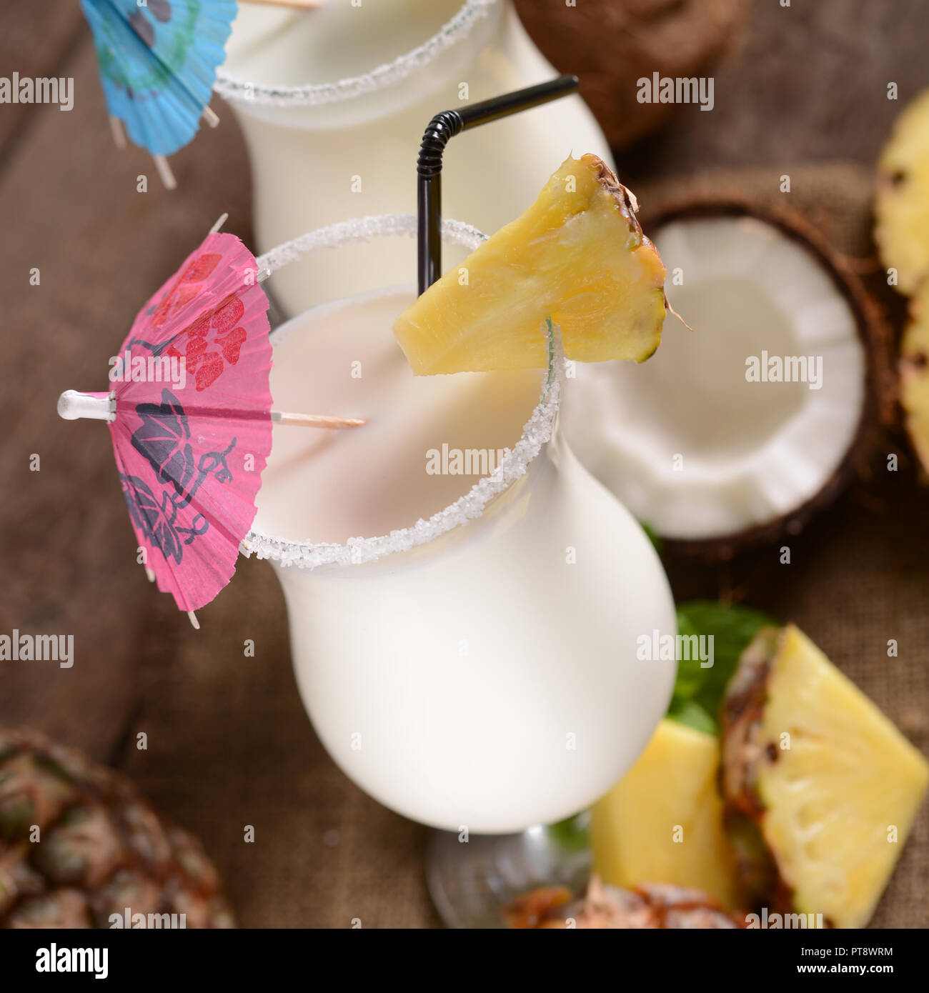 Pina colada splash hi-res stock photography and images - Alamy